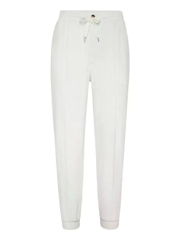 Brunello Cucinelli Drawstring Track Pants - Neutrals