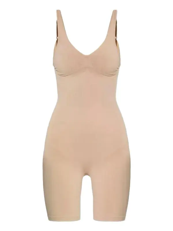 HEIST V-neck Bodysuit - Neutrals
