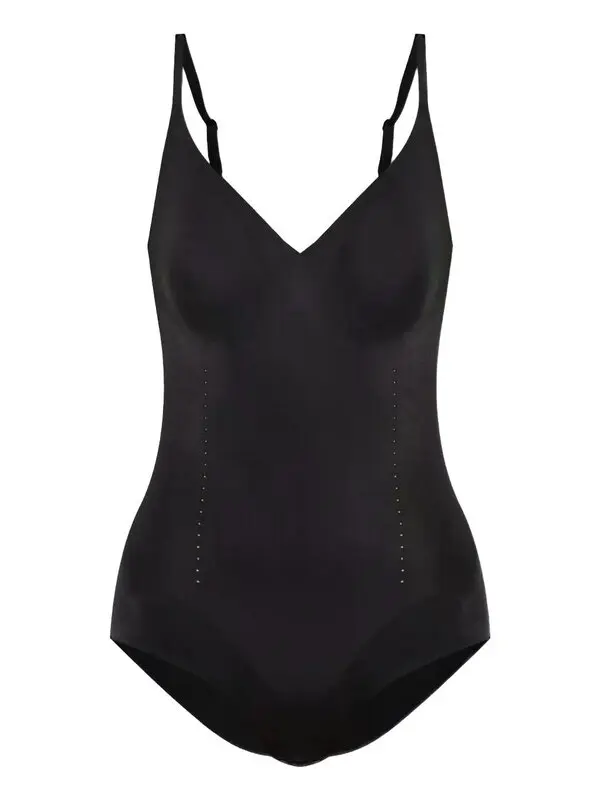 HEIST V-neck Bodysuit - Black