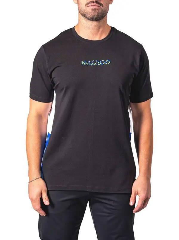 MACEOO Resistance Embroidered T-shirt - Black
