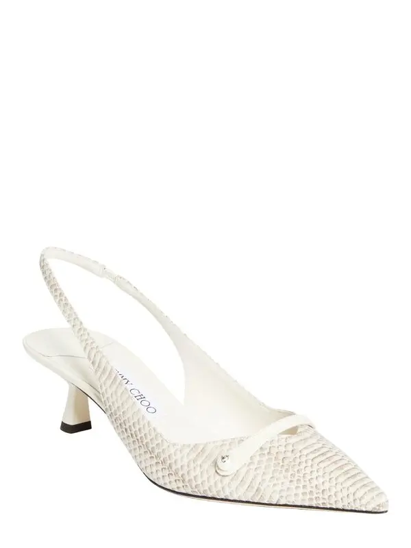 JIMMY CHOO Amita Slingback Pumps - Roccia