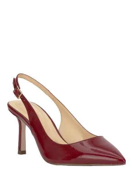 Jessica Simpson Pointed-toe Slingback Pumps - Chili Pepper