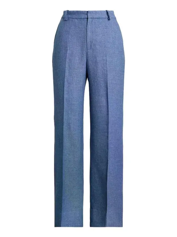 Polo Ralph Lauren High-waisted Trousers - Blue