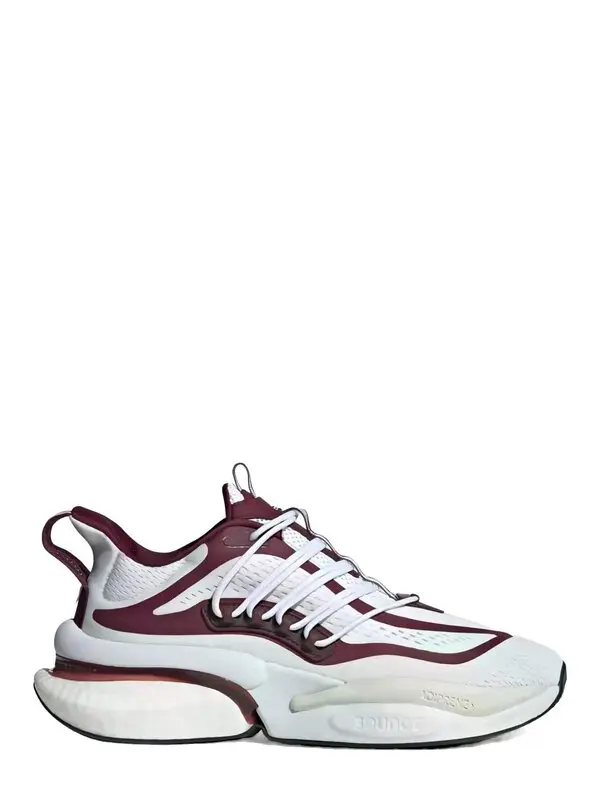 Adidas Mississippi State Alphaboost V1 Sneakers - White