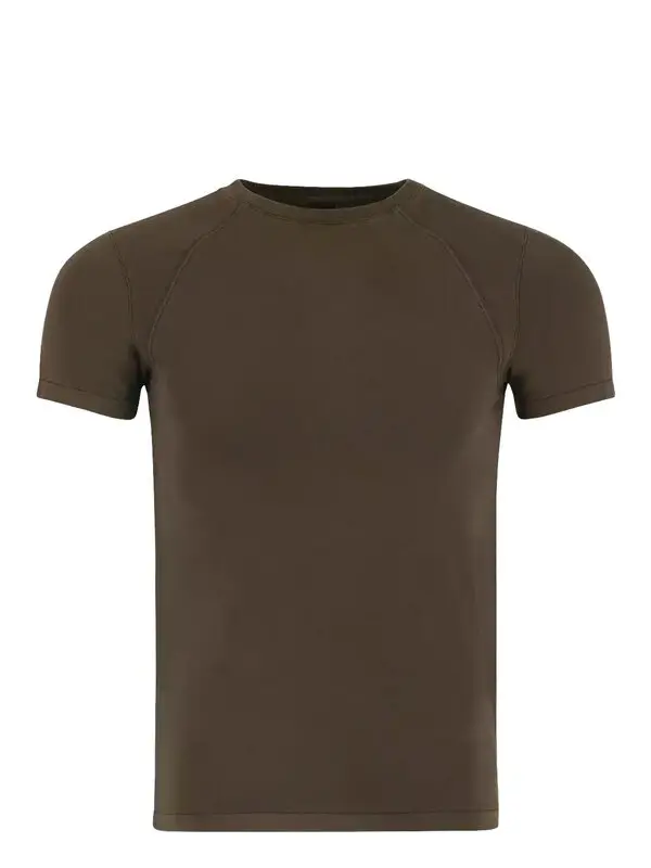 ENTIRE STUDIOS Raglan-sleeve T-shirt - Brown