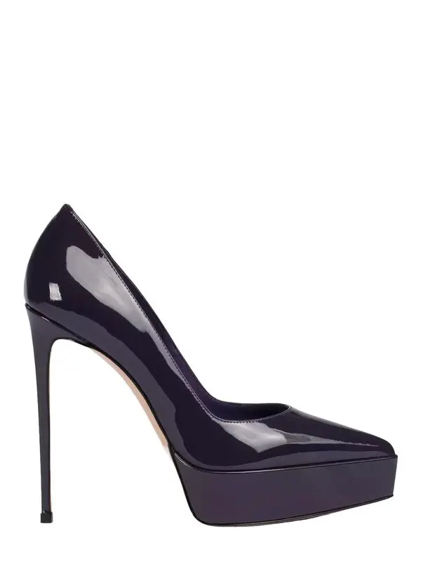 LE SILLA 140mm Uma Platform Pumps - Purple