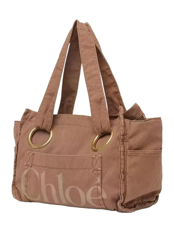 Chloé Plage Tote Bag - Brown