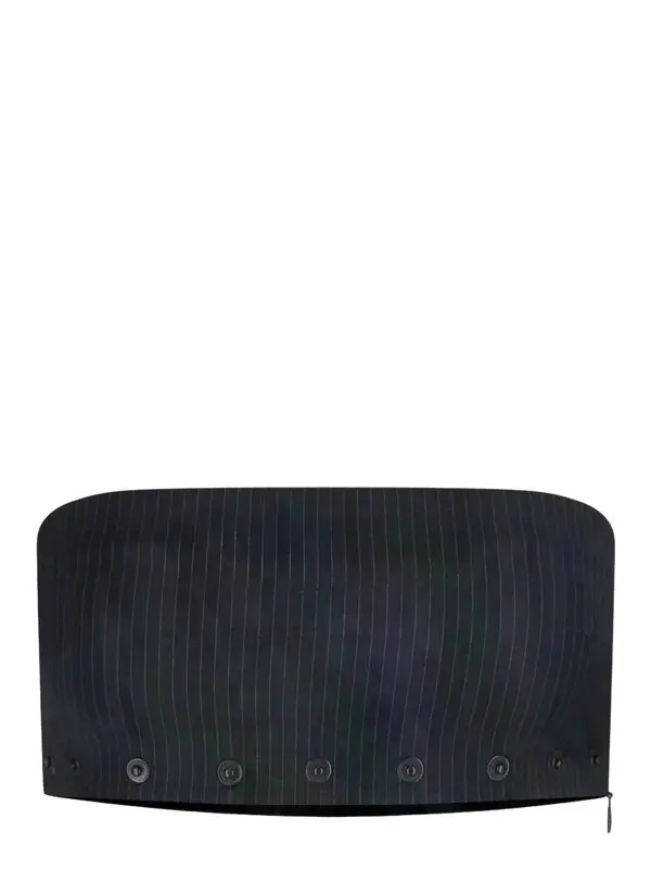 Paloma Wool Pinstriped Bandeau Top - Blue