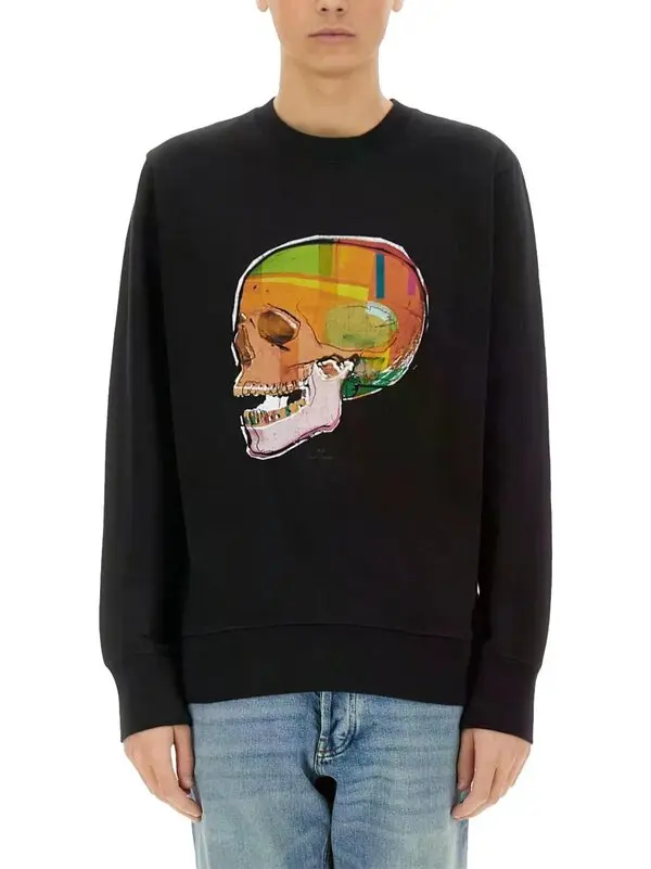 Paul Smith Skull-print Sweatshirt - Nero