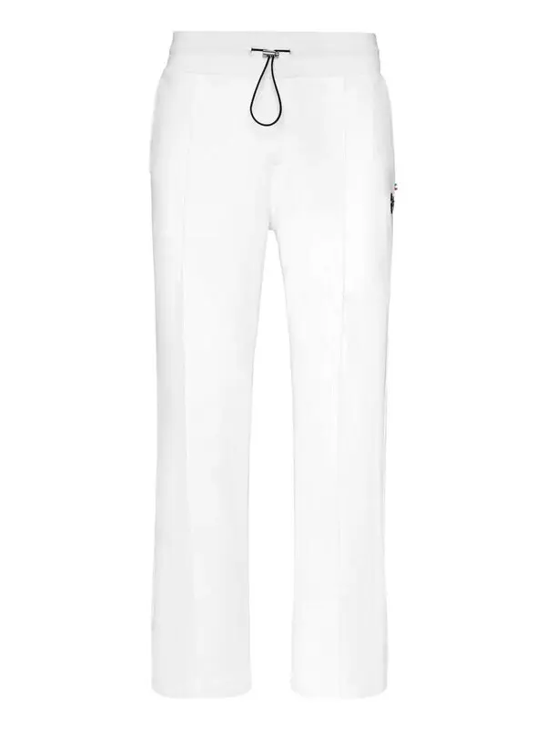 BILLIONAIRE B Frame Drawstring Track Pants - White