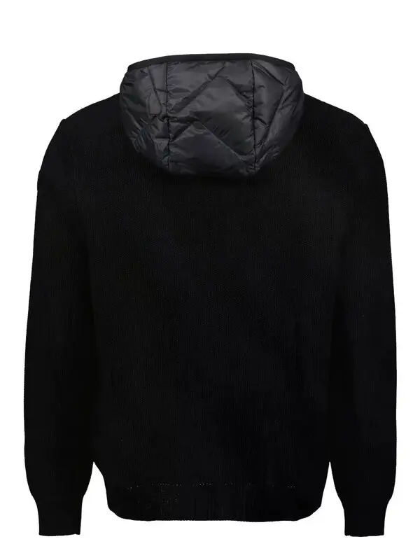 Moncler Hooded Padded Jacket - Black