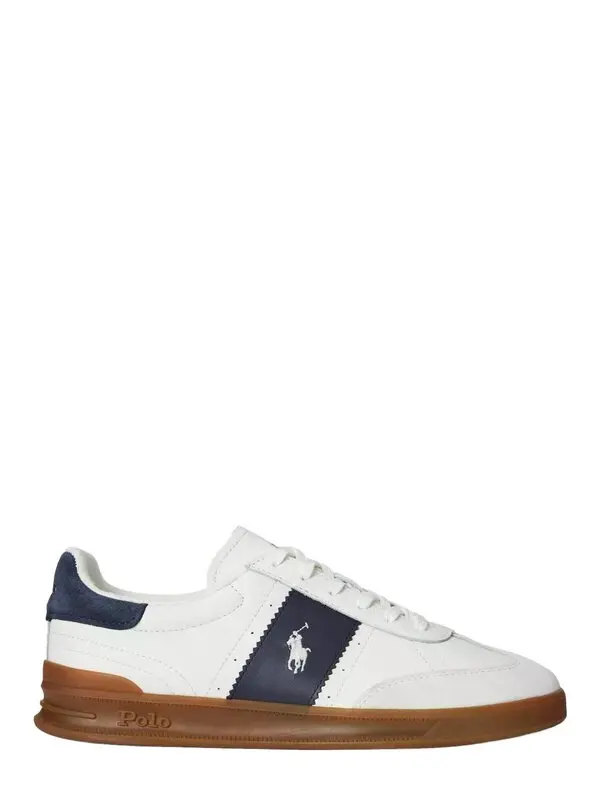 Polo Ralph Lauren Heritage Leather Sneakers - White