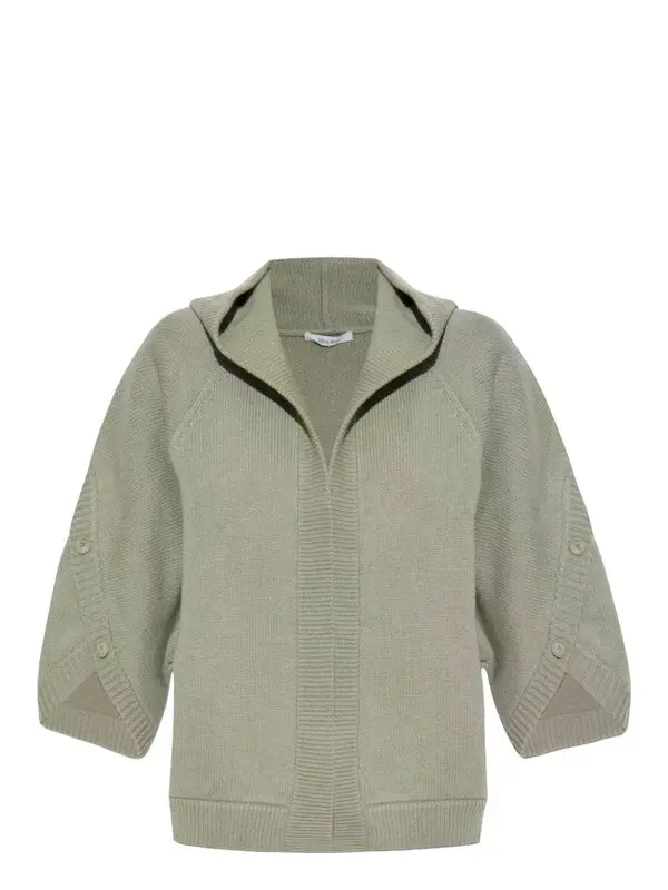 Max Mara Hooded Cardigan - Green