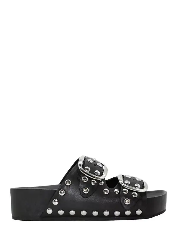 LOEFFLER RANDALL Jack Studded Sandals - Black
