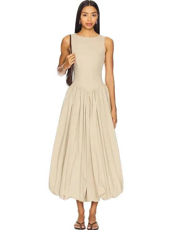 ALL THE WAYS Aria Maxi Dress - Khaki