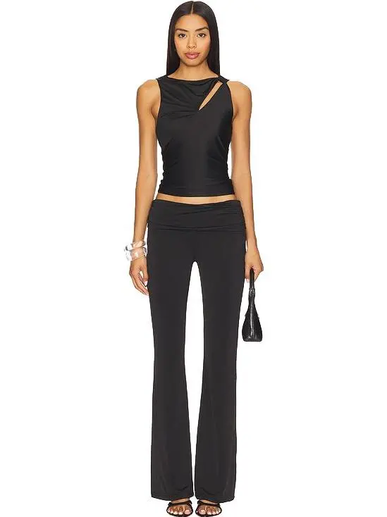 Superdown Casi Pant Set - Black