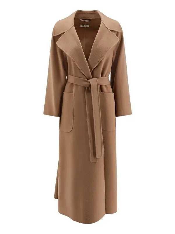 Max Mara Doris Virgin Wool Coat - Beige