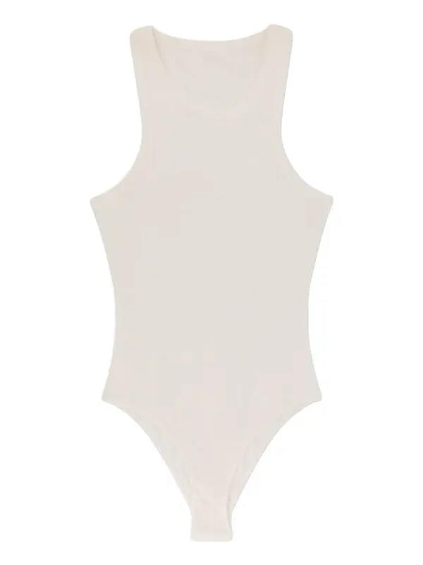 Alaïa Halter Bodysuit - White