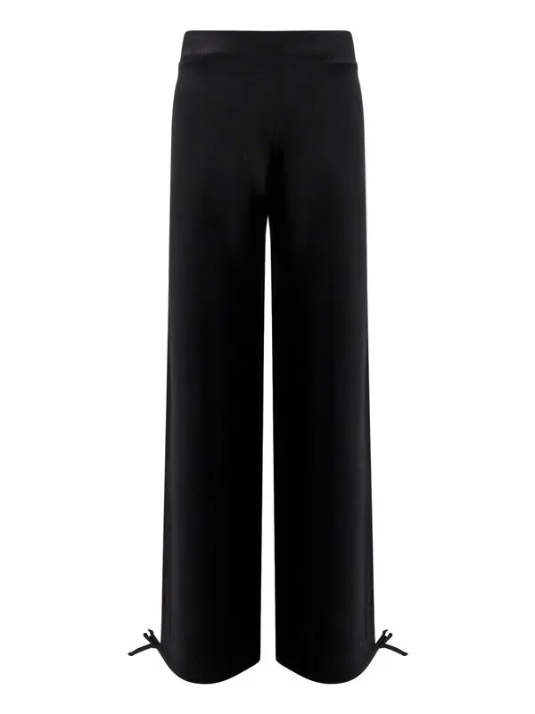 Max Mara Nigeria Virgin Wool Trousers - Black