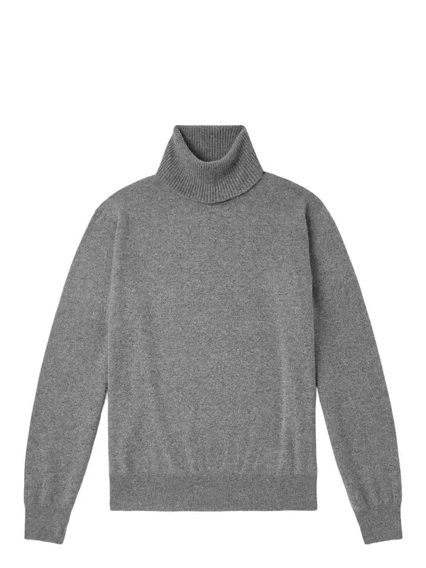 TOM FORD Cashmere Rollneck Sweater - Gray
