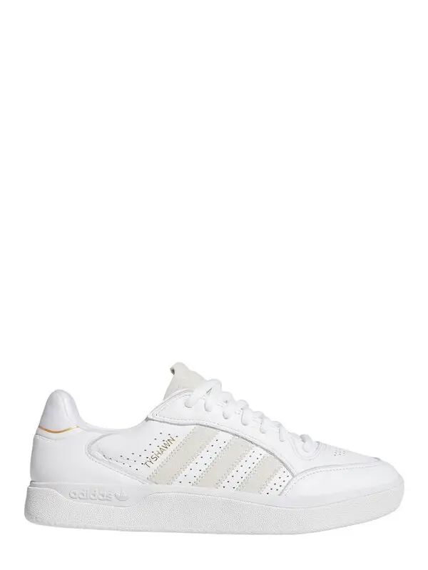 Adidas Tyshawn Low Sneakers - Cloud White/gold Metallic