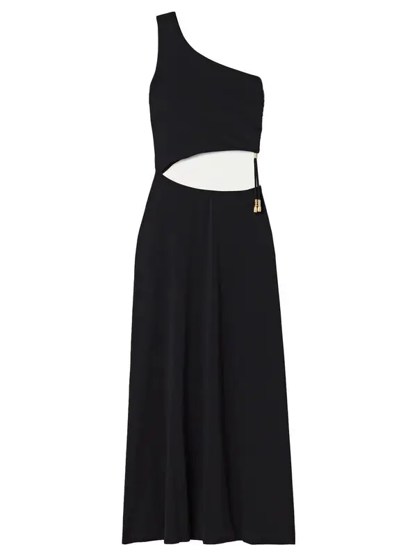 ERES Legende One-shoulder Maxi Dress - Black
