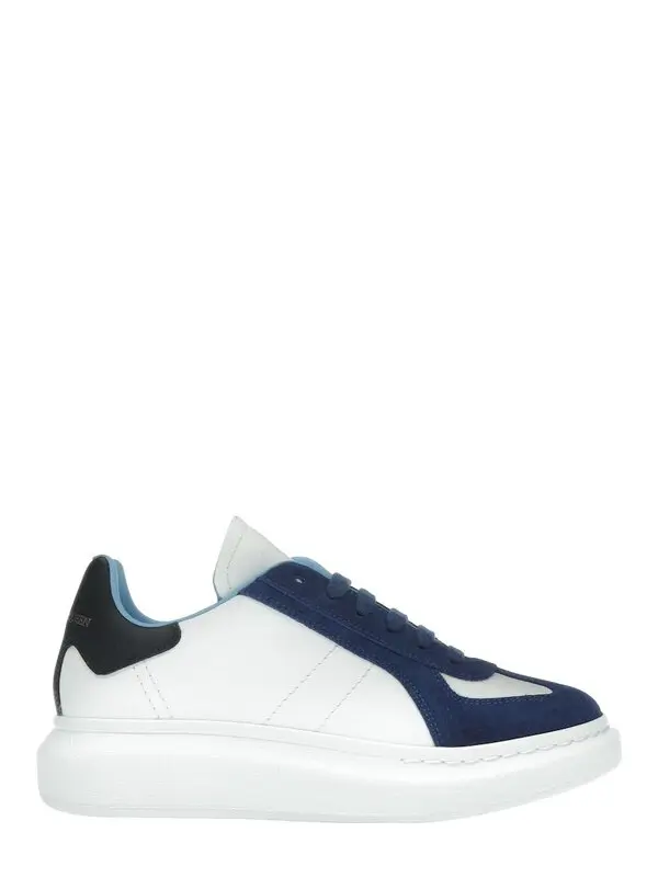 Alexander McQueen Oversized Retroin Sneakers - Blue/white