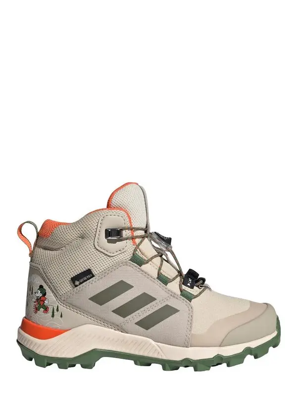 Adidas Mid Goretex Disney Sneakers - Wonder Beige/olive Strata/impact Orange