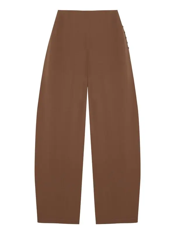 CORTANA Serene Wide-leg Pants - Brown