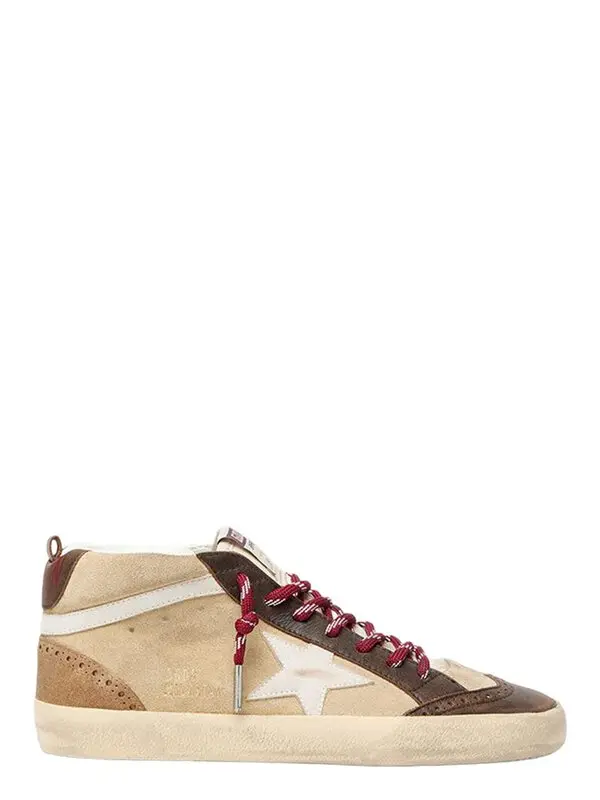 GOLDEN GOOSE Mid Star Suede Sneakers - Multi