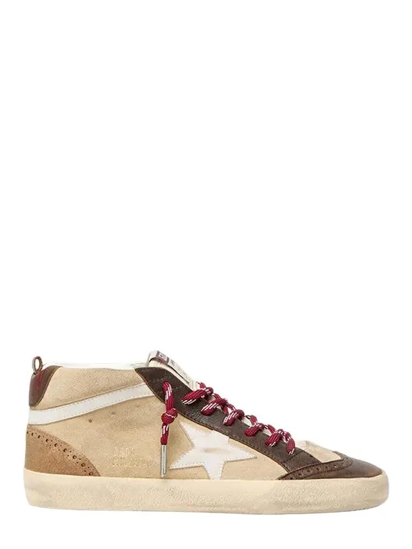 GOLDEN GOOSE Mid Star Suede Sneakers - Multi