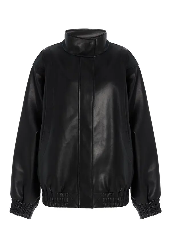 THE GARMENT Brooklyn Panelled Bomber Jacket - Black