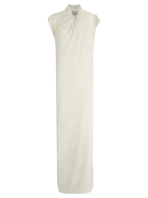 CORTANA Amanita Silk Maxi Dress - Ivory