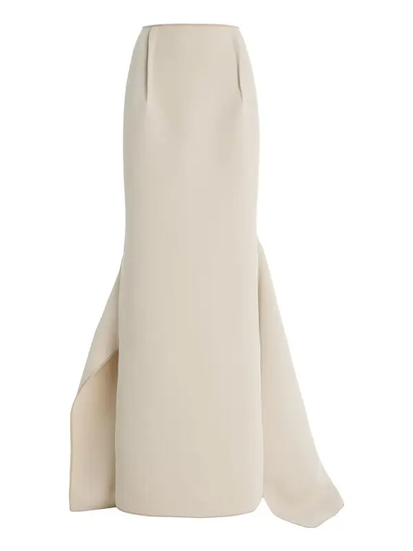 Maticevski Snaking Maxi Skirt - Off-white