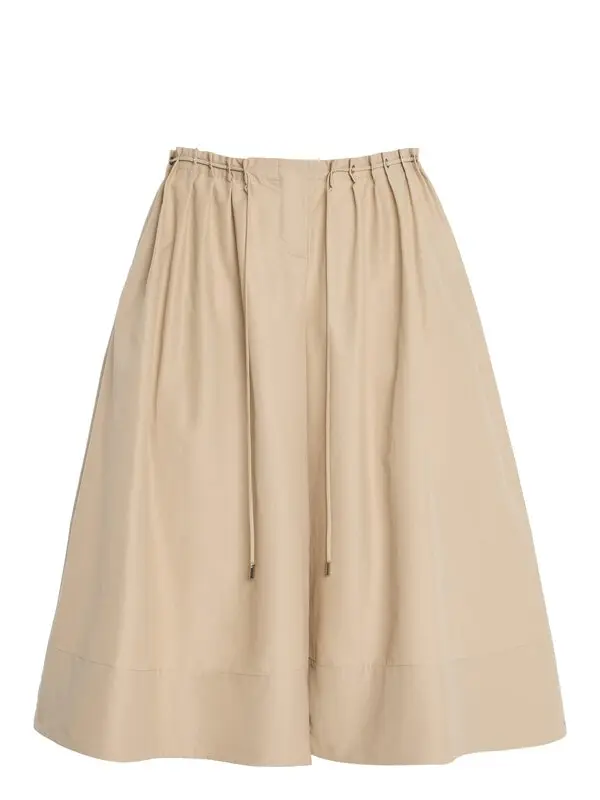 Brandon Maxwell The Sutton Elongated Shorts - Nude