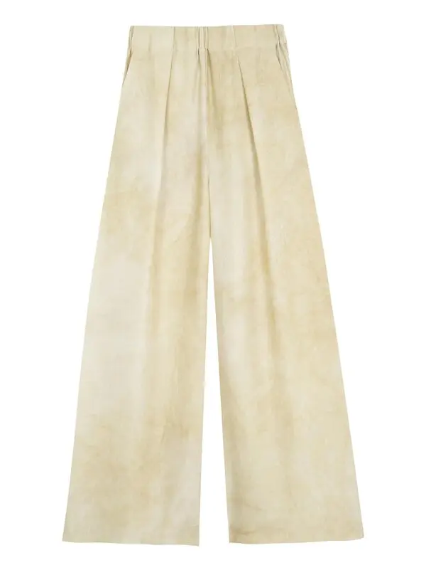 CORTANA Dream Silk Wide-leg Pants - Ivory