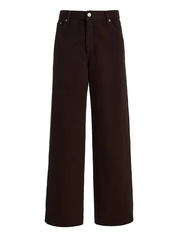 BY MALENE BIRGER Vinola Straight-leg Jeans - Brown