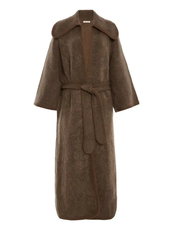 BY MALENE BIRGER Mirano Wool Coat - Brown