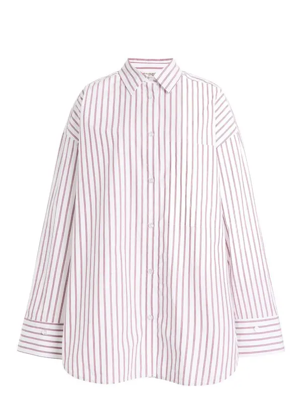 BY MALENE BIRGER Derris Cotton Shirt - Stripe