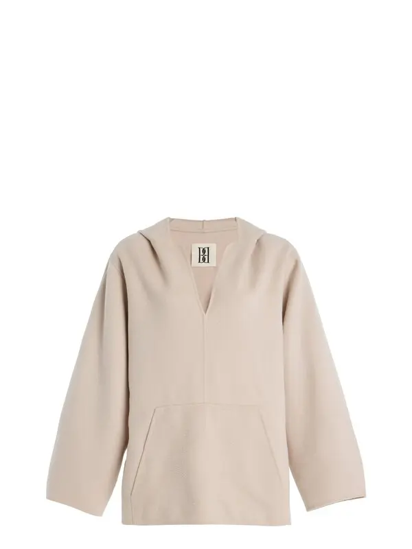 BY MALENE BIRGER Marguerite Wool Hoodie - White