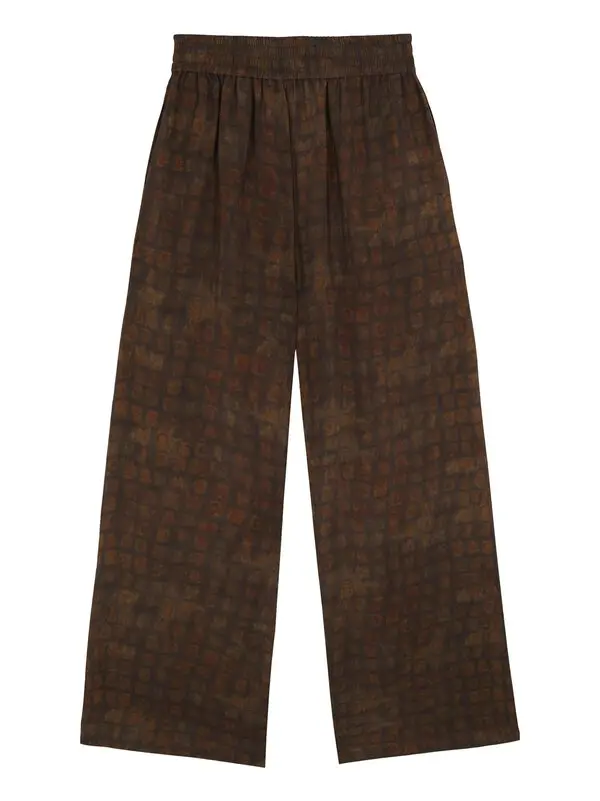 CORTANA Cassiopea Wide-leg Pants - Print