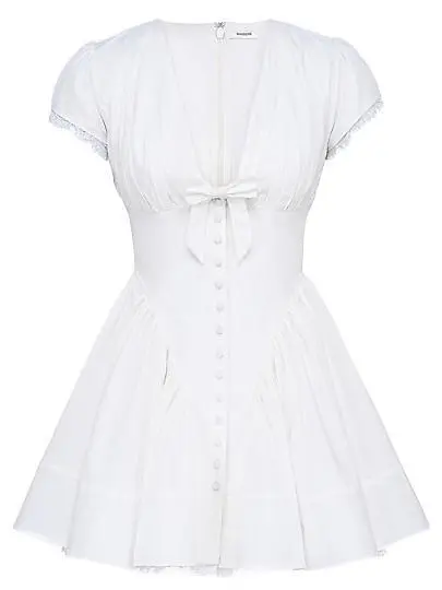 House Of Cb Emiliana Mini Dress - White