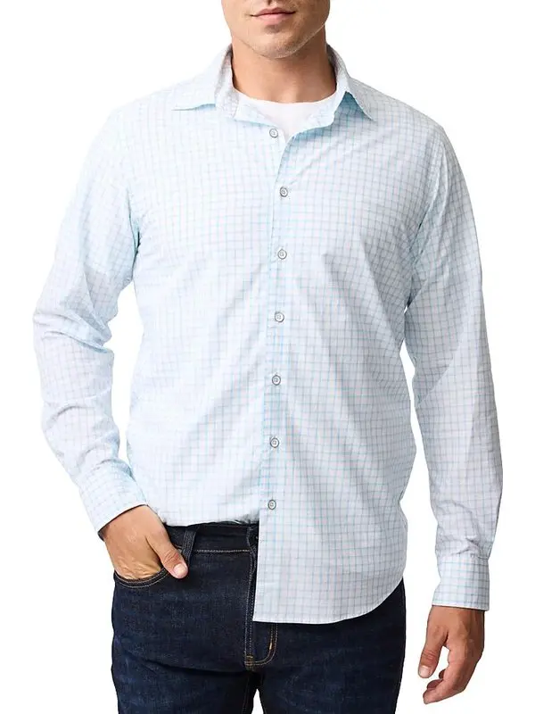 Rodd & Gunn Ashmore Place Sports Fit Button Down Shirt - Sky