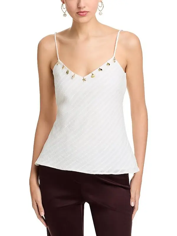 Generation Love Rhonda Charm Cami Top - White