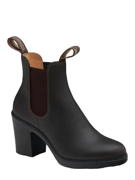 Blundstone Block Heel Chelsea Boot - Black