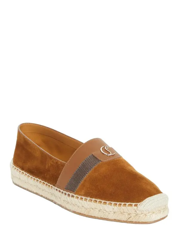 CHRISTIAN LOUBOUTIN Alfarica Cl Logo Espadrille - Rhea