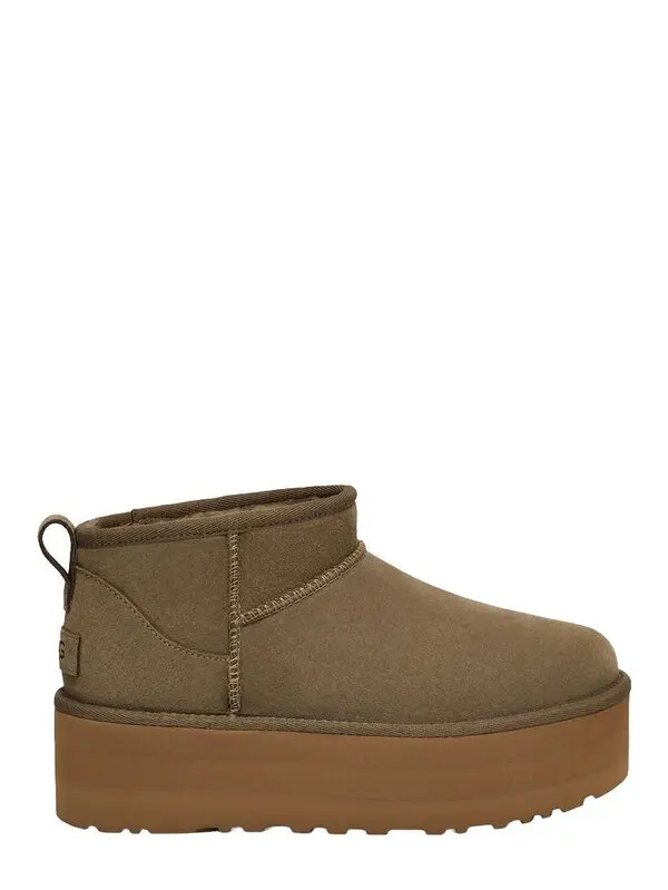 UGG Classic Ultra Mini Platform Boots - Antilope