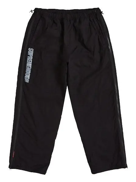Supreme Goodenough Patchwork Full Zip Track Pant - Black