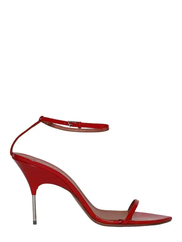 Amina Muaddi 95mm Strappy Sandals - Red