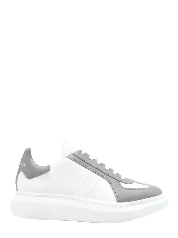 Alexander McQueen Oversized Lace-up Sneakers - White